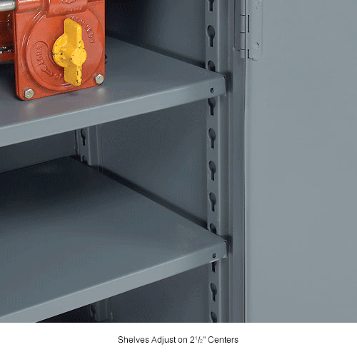Global Industrial™ Heavy-Duty Storage Cabinet, 12 Gauge, 48"W x 24"D x ...