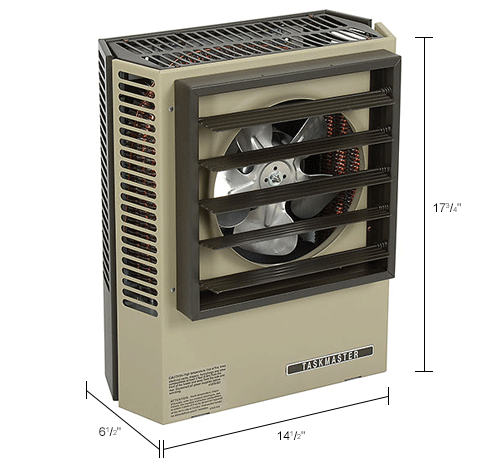 TPI Unit Heater, Horizontal or Vertical Discharge F1F5105N - 5000W 208V ...