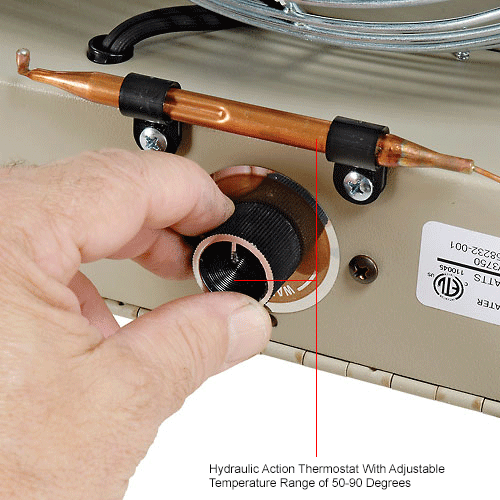 TPI Unit Heater, Horizontal or Vertical Discharge P3P5605T - 5000W 480V ...