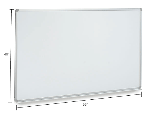 Global Industrial™ Magnetic Whiteboard - 96 x 48 - Steel Surface ...