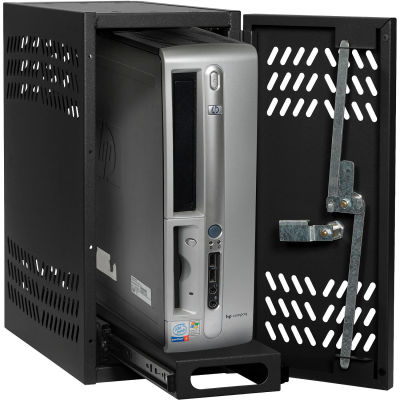 Datum Large Hanging CPU Locker CPU2-T25, Black | 249454BK ...