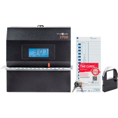 Pyramid Time Systems Model 3700 Heavy-Duty Time Clock, Document and Job ...