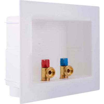 Sharkbite 25098 - Washing Machine Outlet Box, 1/2" SB x 3/4" MHT ...