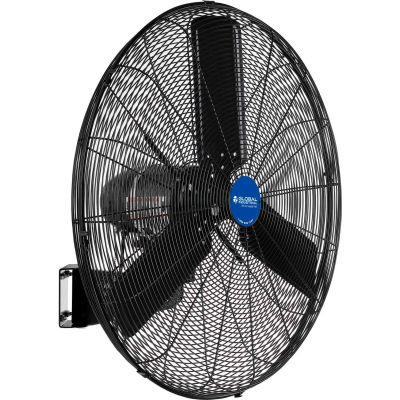 Global Industrial™ 30" Outdoor Rated Oscillating Wall Mount Fan, 2 ...