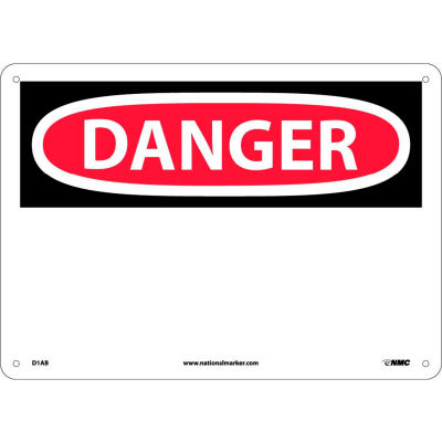 Safety Signs - Danger - Aluminum | 994202A - GLOBALindustrial.ca