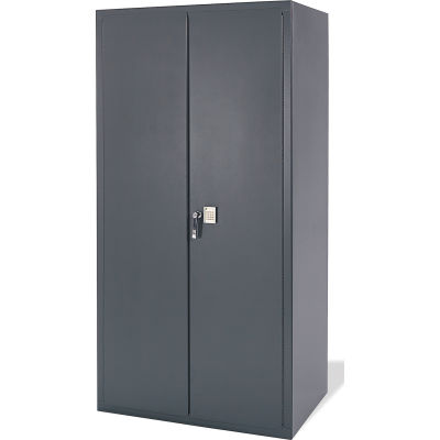 Electronic Locking Storage Cabinet 48x24x72 Charcoal | 237144CH ...