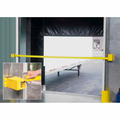 Crowd Control | Dock Barricades | Retractable Dock Door Safety Strap ...