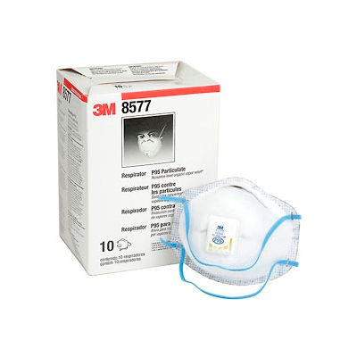 3M™ 8577 P95 Disposable Particulate Respirators, Box of 10 | B314715 ...