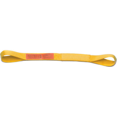 Lift-All® EE2802DFX3 Web Sling 2 Ply Eye & Eye 3 Feet Long 2 Inches ...