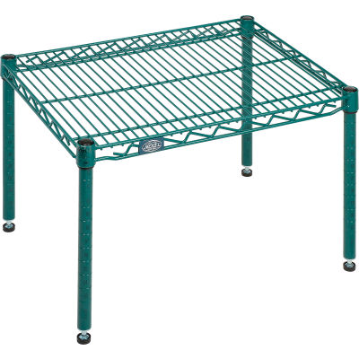 Nexel® Poly-Green™ Wire Dunnage Rack - 24"W x 18"D x 14"H | B2274383 ...