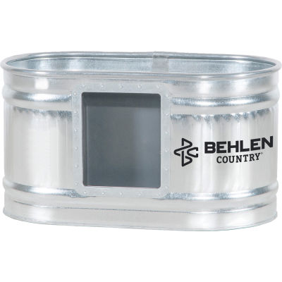 Behlen Country Galvanized Hog Waterer 501300281 2'x2'x4' Galvanized Hog ...