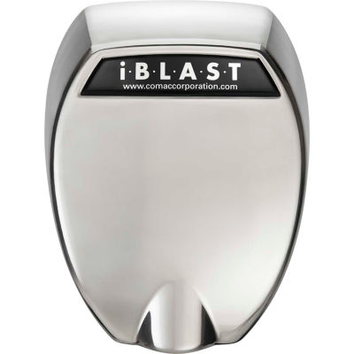 COMAC i.BLAST High Velocity Hand Dryer with 5" Screen 120-240V Chrome ...