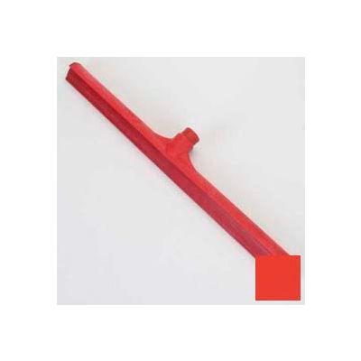 Spectrum® Color-Coded One-Piece Rubber Floor Squeegee 24" - Red ...