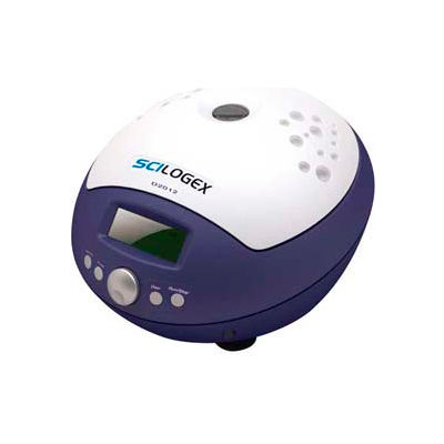 SCILOGEX D2012 Plus High Speed Personal Micro-Centrifuge 91101511, 12-Place Rotor, 100-240V 50 ...