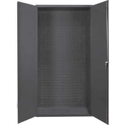 Durham Storage Bin Cabinet 3602-BLP-95 - No Shelves and Bins 36"W x 18 ...