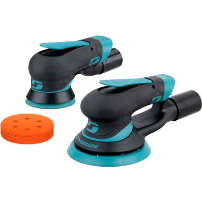 Dynabrade 3" & 5" Palm-Style Vacuum Random Orbital Sander, 3/16" Orbit ...