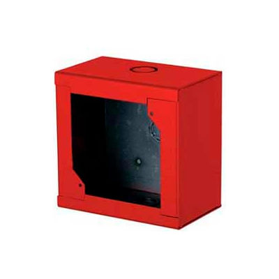Edwards Signaling, 2459-WPB-R, Water-Proof Box, Red, For 2452THS-17-R ...
