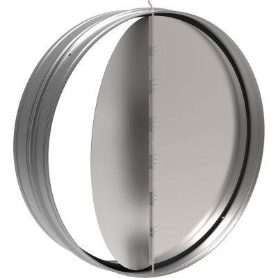 Fantech 12" Back-Draft Damper for Circular Duct, Single | B3091015 ...