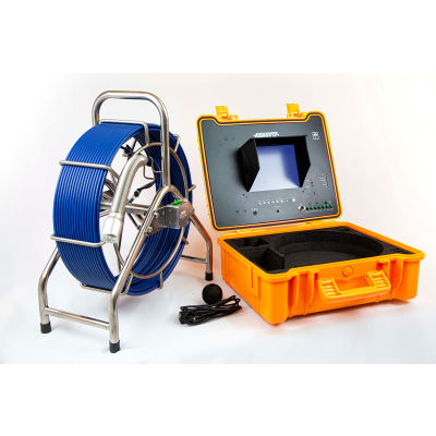 Forbest 3388MT Mid Range Sewer Camera with 200' Cable & Footage Counter ...