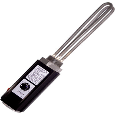 Caloritech™ CX Series Screw Plug Immersion Heater c/w T'stat, 1"NPT ...