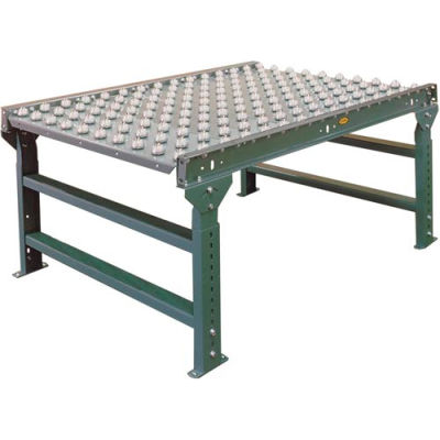 Hytrol® 3' Ball Transfer Table 3FT-BTT35-15-4 - 15" Between Frame - 4 ...