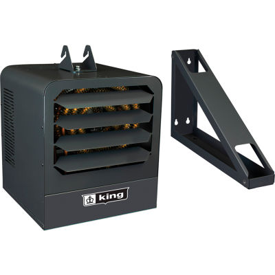 King Electric KB Unit Heater with Bracket & Thermostat, 5 kW, 480V, 1 ...