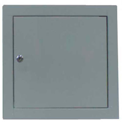 Multi Purpose Metal Access Panel, Key Lock, White, 22"W x 22"H ...