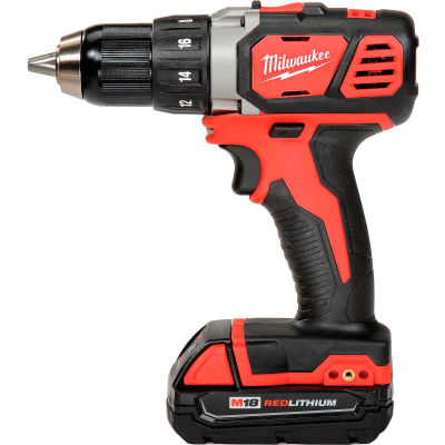 Milwaukee 2606-22CT M18 1/2" Cordless Compact Drill/Driver Kit ...