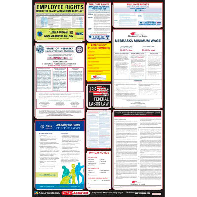 Labor Law Poster - Nevada | B172441 - GLOBALindustrial.ca