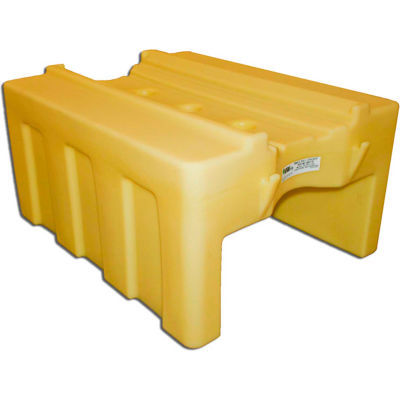 ENPAC® Poly-Stacker Single Drum Stack for 55 Gallon Drums - Yellow ...