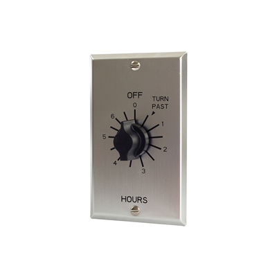 NSI TORK® C506H 6 Hour Spring Wound Twist Timer, 125-277V, SPDT, Metal ...