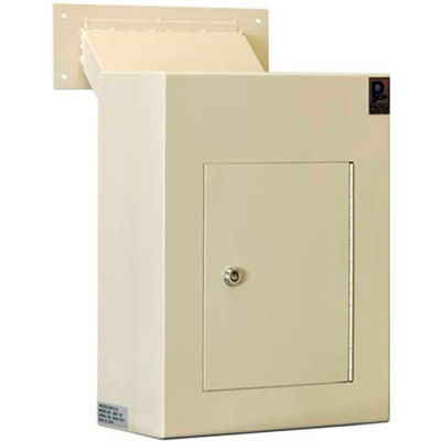 Protex Wall Depository Drop Box WDC-160 with Adjustable Chute - 12"W x ...
