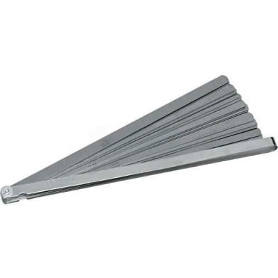 Proto J000TL 1/2" x 12" 25 Blade .0015"-.040" Long Feeler Gauge Set ...