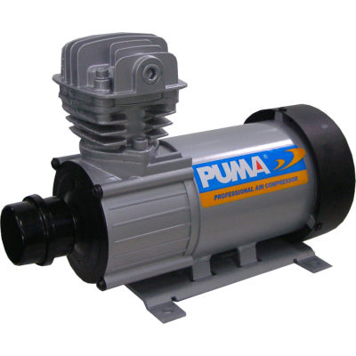 Puma DE07, D.C. Direct Drive Oil-Less Air Compressor, 12V, 0.75 HP ...