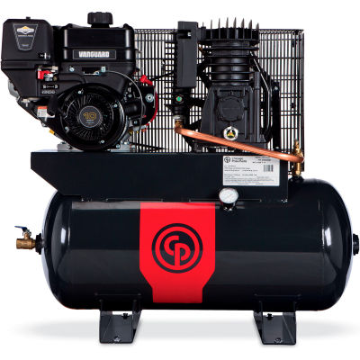 Chicago Pneumatic Two Stage Air Compressor w/ Intek Engine, 10 HP, 30 ...