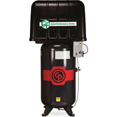 Chicago Pneumatic Two Stage Quiet Performance Air Compressor, 5 HP, 80 ...