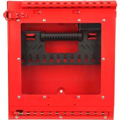 MasterLock® Wall Mount Group Lock Box With Window, Red, S3502 ...