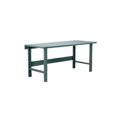 Stackbin 5000 Series Heavy Duty Workbench W/ Steel Square Edge Top, 60"W x 30"D, Blue | B748300 ...
