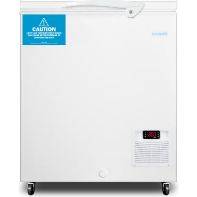 Accucold® Ultra Low Chest Freezer w/ 9 Vertical Box Racks, 4.8 Cu. Ft ...