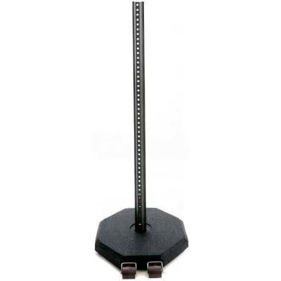 Octagon Sign Base 30 Lbs, w/ Wheels & U-Channel Adaptor / 4' U-Channel ...