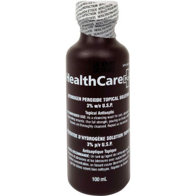 First Aid Central™ Hydrogen Peroxide, 3%, 100 ml, 12/Case - Pkg Qty 12 ...