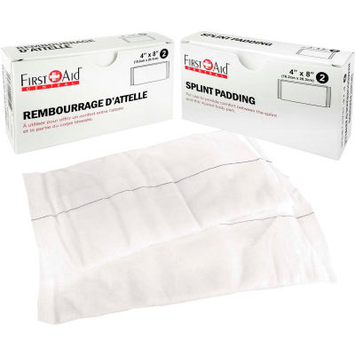 First Aid Central™ Splint Padding, 2/Pack | B0022522 - GLOBALindustrial.ca