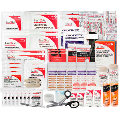 First Aid Central™ CSA Type 3 Intermediate First Aid Kit, Medium (26-50 ...
