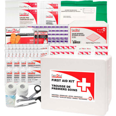 First Aid Central™ Federal, Type C, First Aid Kit, Plastic Case ...