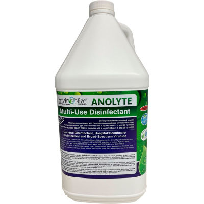 EnviroNize® Anolyte Multi-Use Disinfectant, 3785 ml - Pkg Qty 4 ...
