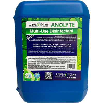 EnviroNize® Anolyte Multi-Use Disinfectant, 20 L | B0015188 ...