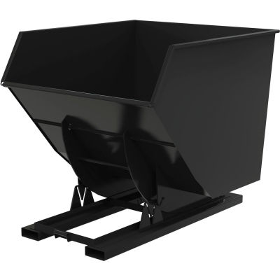 Vestil™ Heavy Duty No Bump & Dump Hopper, Steel, 3-1/2 Cu. Yd., 6000 lb ...