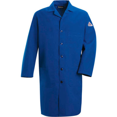 Bulwark® Lab Coat, Royal Blue, Nomex®/Aramid®, XL | B1612854 ...