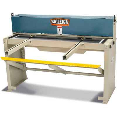 Baileigh Industrial Heavy Duty Foot Stomp Shear, 52" Length, 16 Gauge ...
