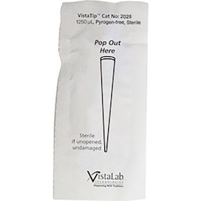 Celltreat 1250µL Pipette Tips, MLA, Non-Pyrogenic, Sterile, 200 PK ...